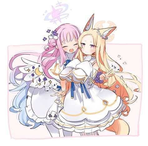 KUGAKU ブルアカ模型部 on Twitter RT yun i1 ブルアカ セイアちゃんとミカらくがき