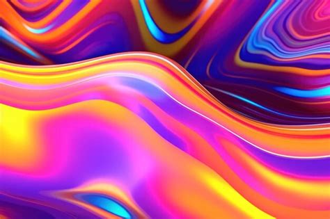 Premium Ai Image Abstract Flowing Liquid Background Material 3d Rendering Abstract Fluid