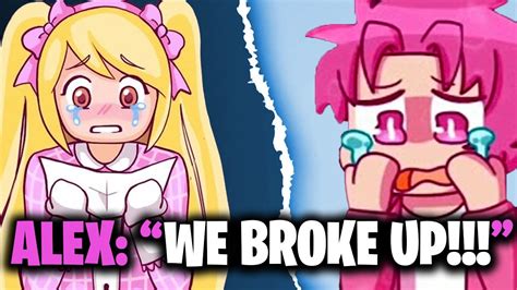 We Broke Up Alex Reacts To Her And Zacharyzaxor Breakup Youtube