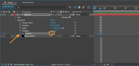 How To Set A Keyframe In After Effects Aejuice Com
