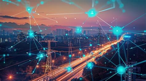 Advanced Power Grid Infrastructure With Interconnected Sensors And Automated Distribution