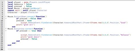 how to detect specific limb without mouse target scripting support developer forum roblox