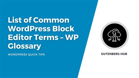 wordpress gutenberg editor resources gutenberg hub