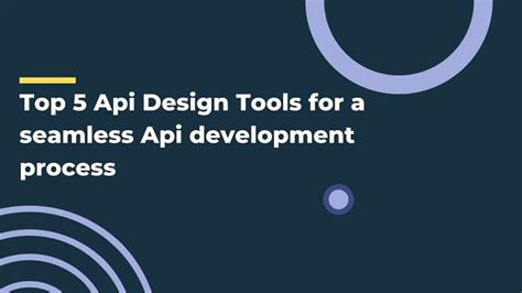 Farvin Lukman On Linkedin Top 5 Api Design Tools For A Seamless Api Development Process