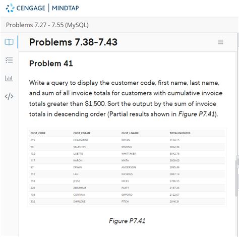 Solved Write A Query To Display The Customer Code First Chegg