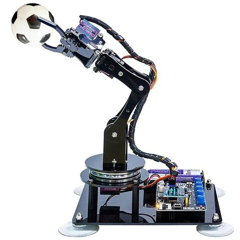 buy 5 dof 5axis robotic arm kit gitsee robot arm building kit compatible with arduino ide