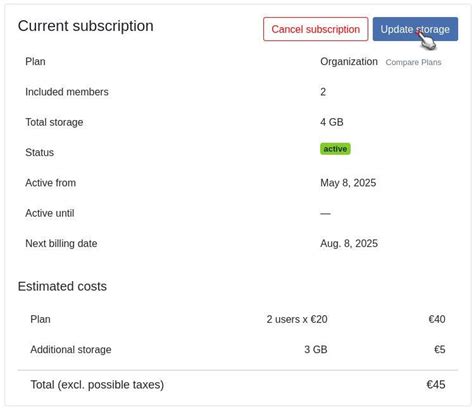 Plans And Additional Storage QField Ecosystem Documentation