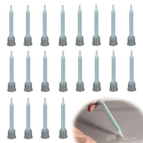 Buy 20 Pieces Static Mixer Nozzles 1 1 Mixing Nozzles Static Mixer Nozzle Mixing Nozzle