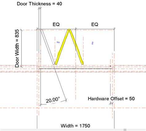Solved Constraints Error When Creating Parametric Operable Wall
