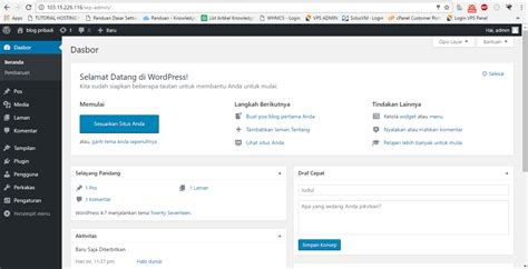 Tutorial Cara Install Wordpress Di Centos 7 Idcloudhost