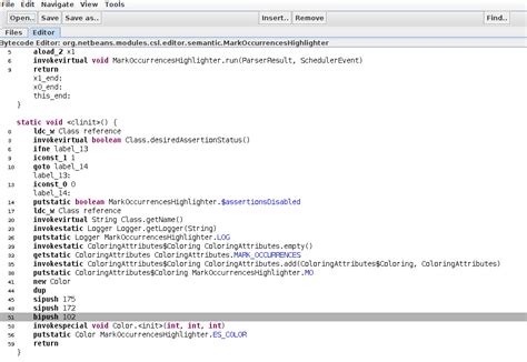 Color Of Mark Occurrences In Vertical Bar In Netbeans Stack Overflow
