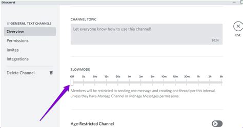 How To Enable Or Disable Slow Mode On Discord Guiding Tech