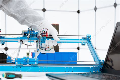 Assembling Cnc Laser Cutting Machine Stock Image F0343522