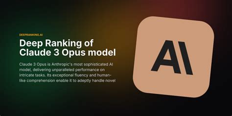 Llm Model Claude 3 Opus By Anthropic Deepranking Ai