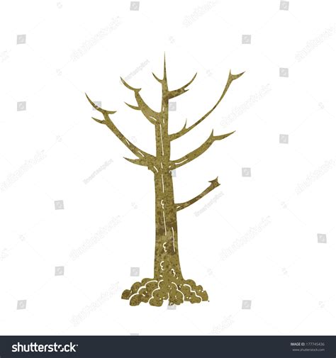 Cartoon Naked Tree Stock Vector Royalty Free 177745436 Shutterstock