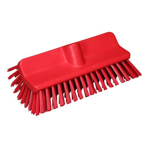 Kiowa Ltd Vikan Hi Low Brush Red Kiowa Ltd Industrial