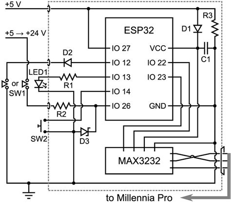 The Electrical Schematic Of The Interlock The Dotted Grey Boundary