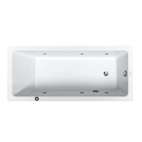 Duravit No1 Rectangular Whirlbath With Filling Function Via Overflow