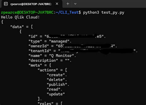 Qlik Sense Saas Api Connection Using Python Qlikcentral