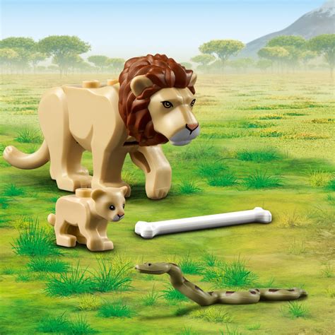 Lego® City Wildlife 4 60301 Le Tout Terrain De Sauvetage Des Animaux