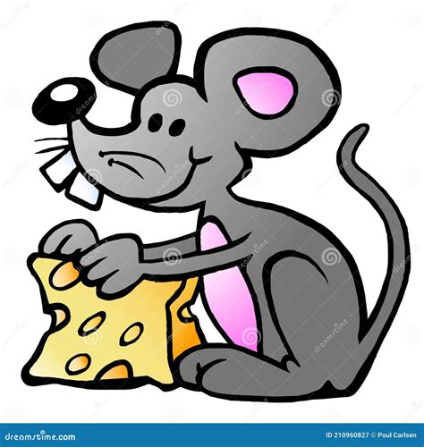 Mouse Cheese Clipart