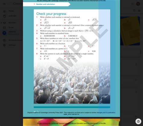 Hareem Math Igcse 9 Pdf Mathematics Arithmetic