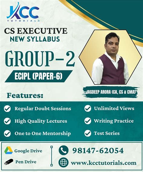 Best And Most Affordable Cs Executive Ecipl Video Lectures And Live Online