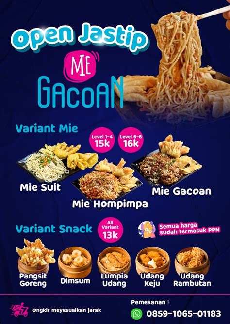 Flyer Jastip Mie Gacoan Nel 2025