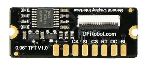 Lcd Tft 096 160x80px Spi Display Color Dfrobot Dfr0847 Botland Robotic Shop