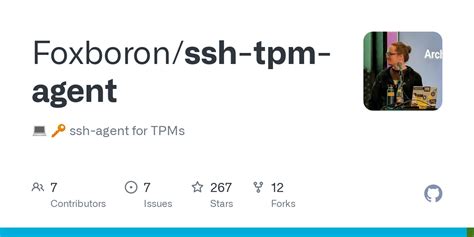 GitHub Foxboron Ssh Tpm Agent Computer Ssh Agent For TPMs