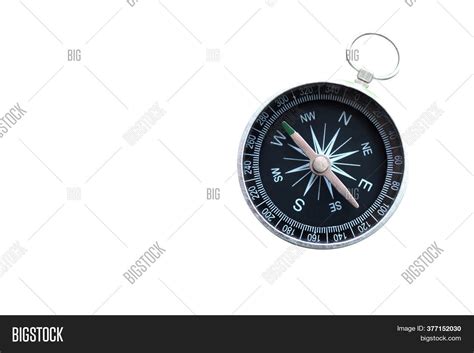 Round Compass Isolated Image And Photo Free Trial Bigstock
