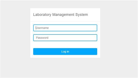 Laboratory Management System Project In Php With Source Code And Report