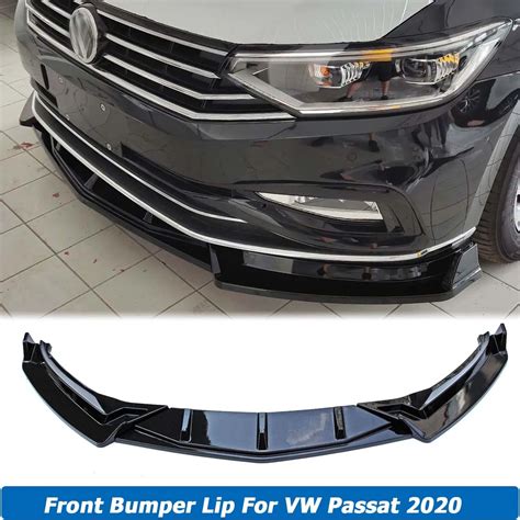 3pcs 앞 범퍼 립 스포일러 사이드 스플리터 바디 키트 가드 디플렉터 폭스 바겐 폭스 바겐 Passat 2020 위로 자동차 액세서리 Aliexpress