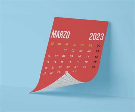 Calendario Mensile 2023 Ancora In Vita Foto Gratis