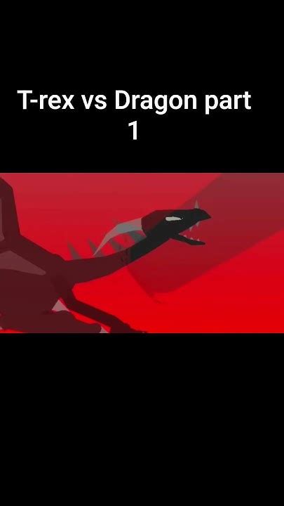 Tyranasaurus Rex Vs Dragon T Rex Fights Dragon Dinosaur Battle