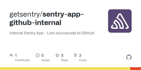 GitHub Getsentry Sentry App Github Internal Internal Sentry App Link Sourcecode To GitHub