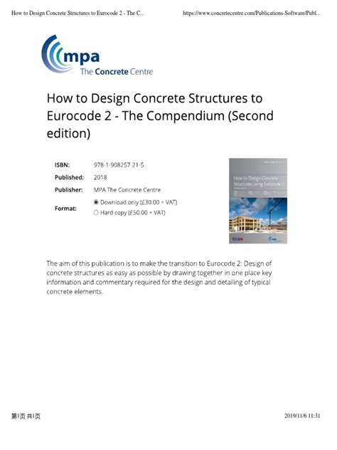 How To Design Concrete Structures To Eurocode 2 The Compendium Design Talk