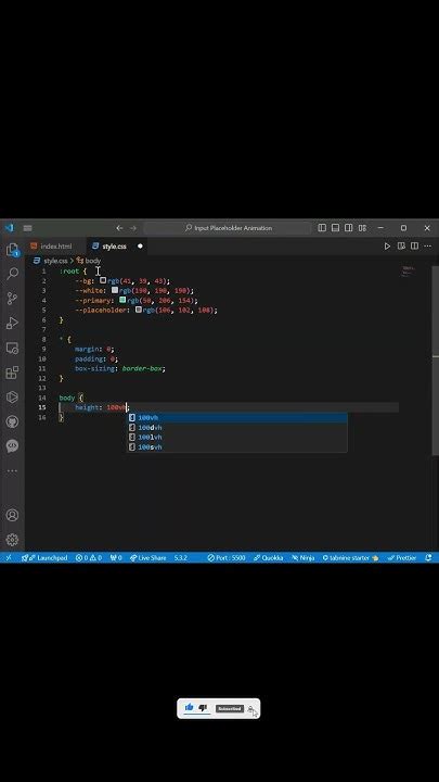 Input Placeholder Animado Webdesign Frontend Programming Webdevelopment Html Css Htmlcss