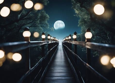 Premium Photo A Dark Forest Path