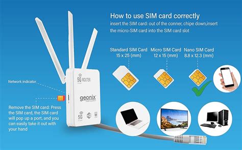 Geonix G SIM Support And G Network Support Wi Fi Router I GXWR G I Linux RAM MB I Triple