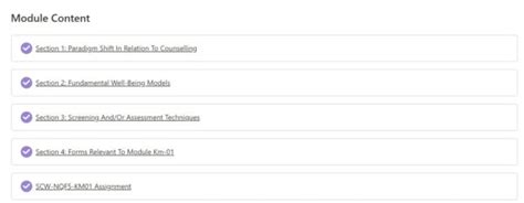 Section 3 The Structure Of A Module Eccounselling Co Za