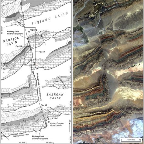 Pdf Structural Evolution Of The Piqiang Fault Zone Nw Tarim Basin China