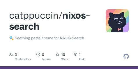 Github Catppuccinnixos Search 🔍 Soothing Pastel Theme For Nixos Search