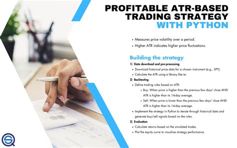How I Build A Profitable Atr Based Trading Strategy With Python