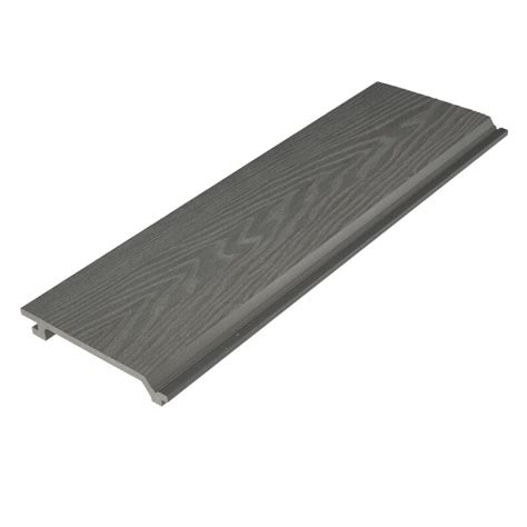 Light Grey Classic Woodgrain Composite Cladding 3 6m Assured Composite