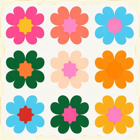 Vibrant Blue Floral Watercolor Seamless Pattern Playground