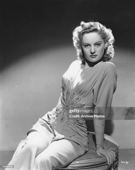 A Portrait Of Canadian Actress Alexis Smith Circa 1940s News Photo