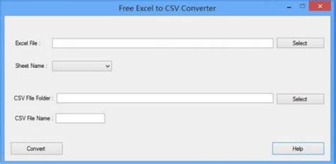 Free Excel To Csv Converter โปรแกรมแปลงไฟล์ Excel เป็น Csv