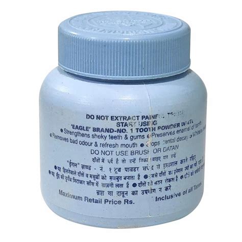 Eagle Brand Tooth Powder 400gm At ₹ 315bottle टूथ पाउडर In Mumbai