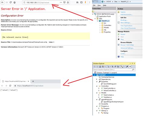 C How To Host Aspnet Core Api 22 In Iis Server Stack Overflow